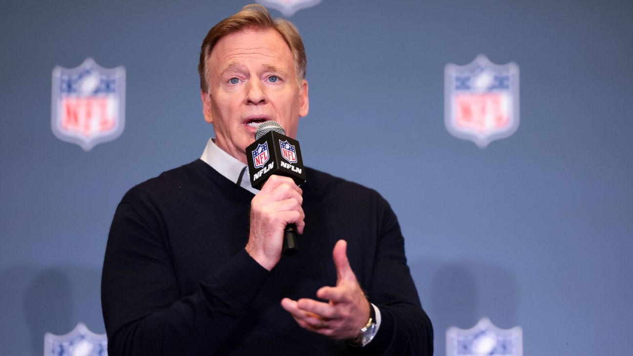Roger Goodell won't testify about NFL's broadcasting deals