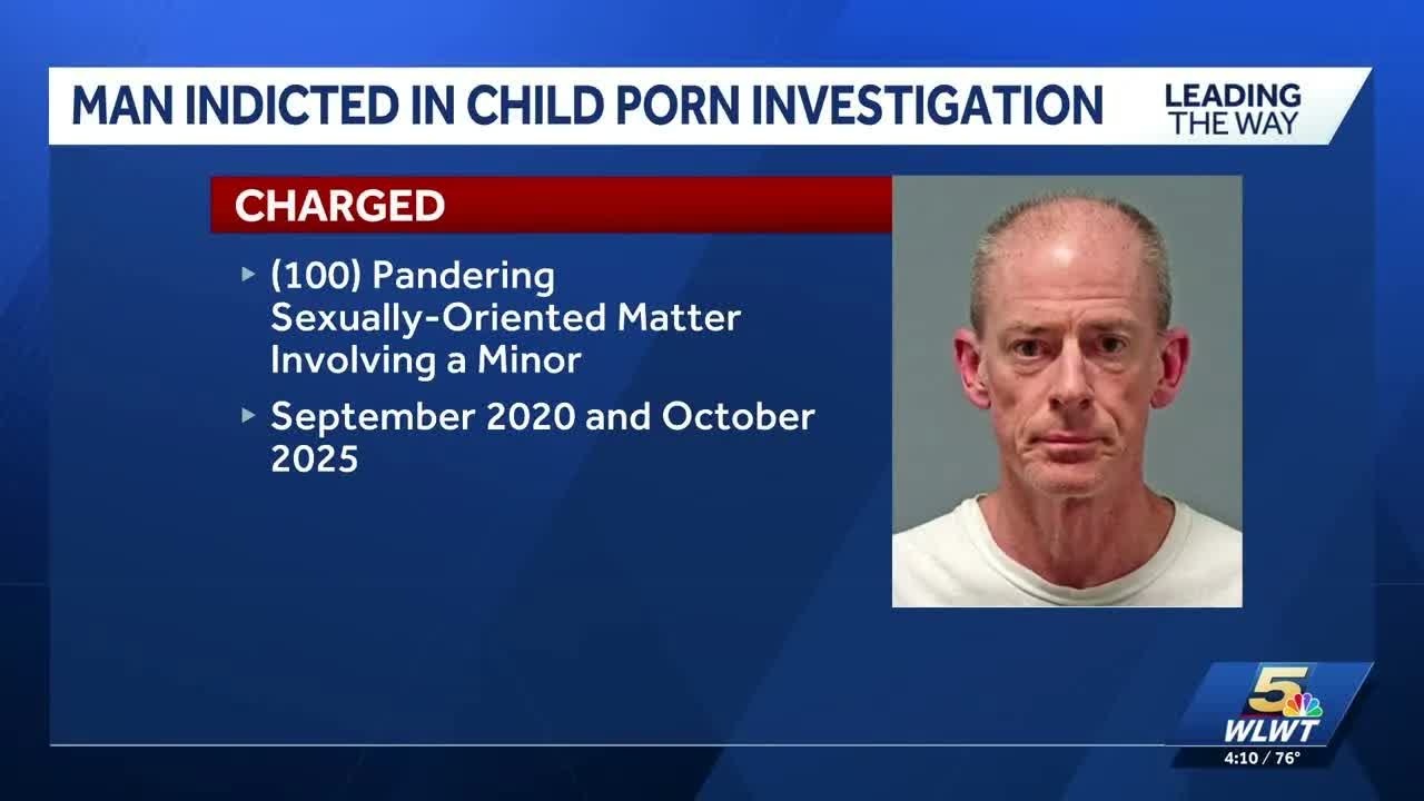 Mason man indicted on 100 child pornography charges; faces separate ...