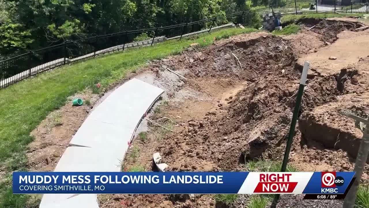 Smithville townhomes damaged by landslide, residents await repairs