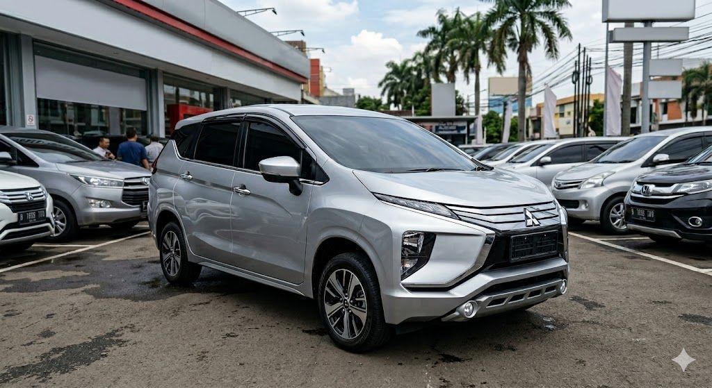Intip daftar harga mobil bekas Mitsubishi Xpander 2018, Exceed M/T cuma ...