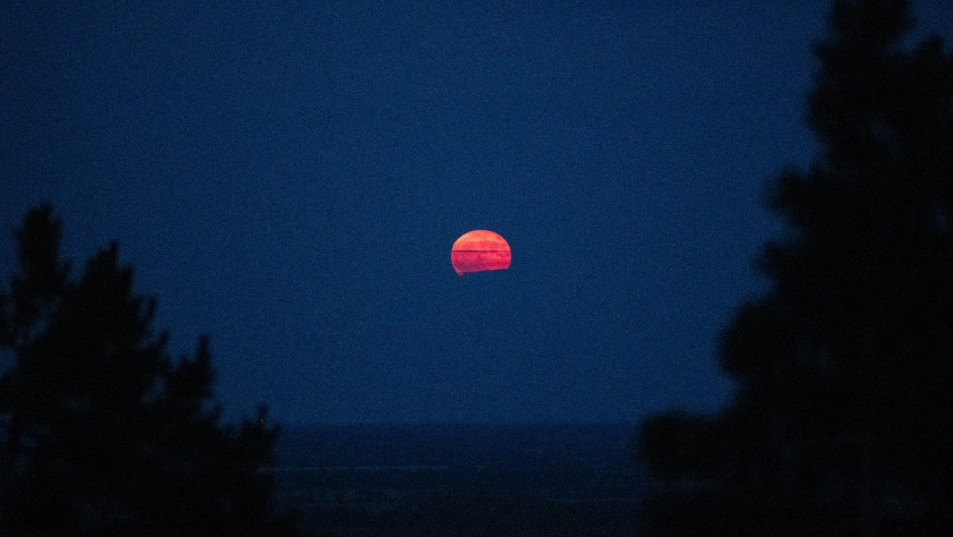 Strawberry moon to follow rare May blue moon