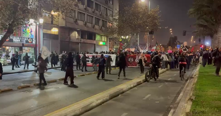 Habilitan el tránsito en la Alameda tras desvíos por manifestación ...