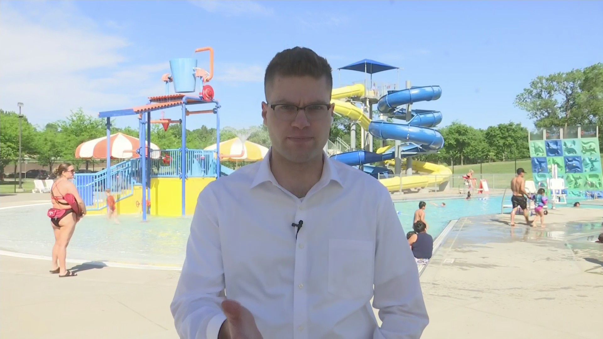 Pools open for the summer - Chance Sticklen live