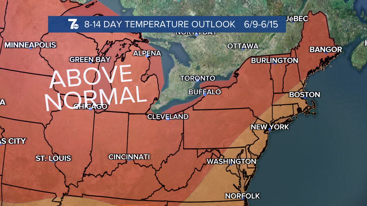 7 weather forecast, 6pm Monday, June 1