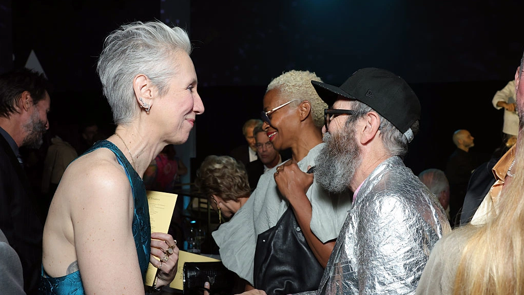 Alexandra Grant says Keanu Reeves brings joy to her art