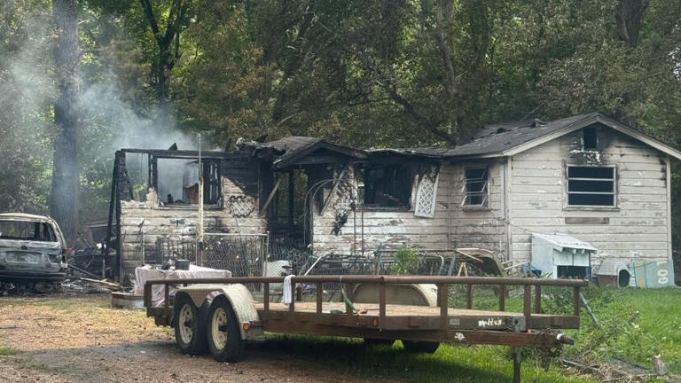 Olla house damaged in fire, neighbors said it sounded like an explosion