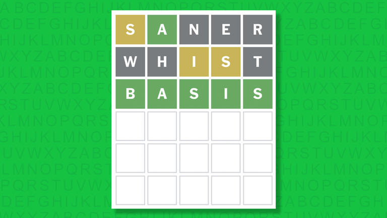 NYT Wordle today — answer and my hints for game #1809, Tuesday, June 2
