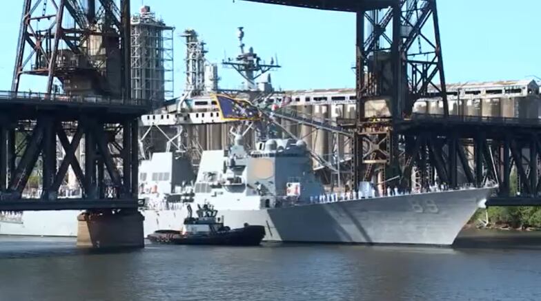 Delays expected for Portland Fleet Week ship arrival