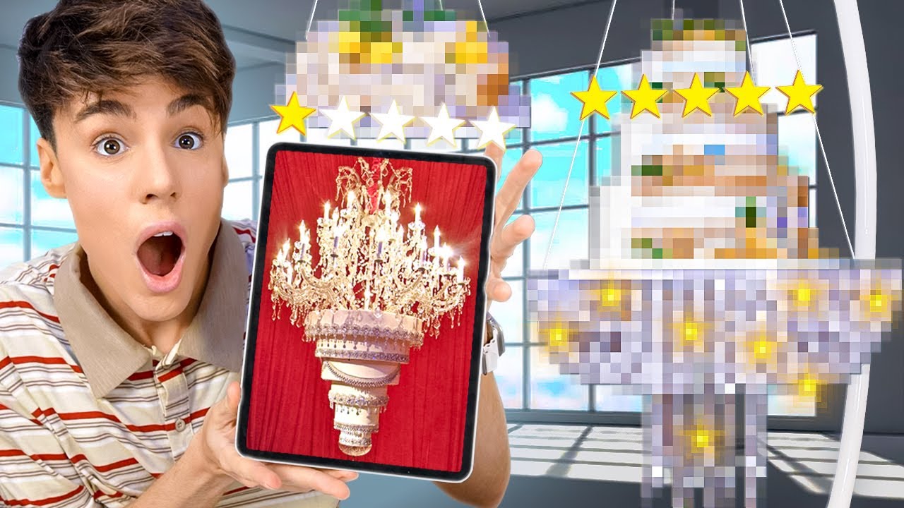 Ordering massive chandelier-style wedding cakes from rival bakeries