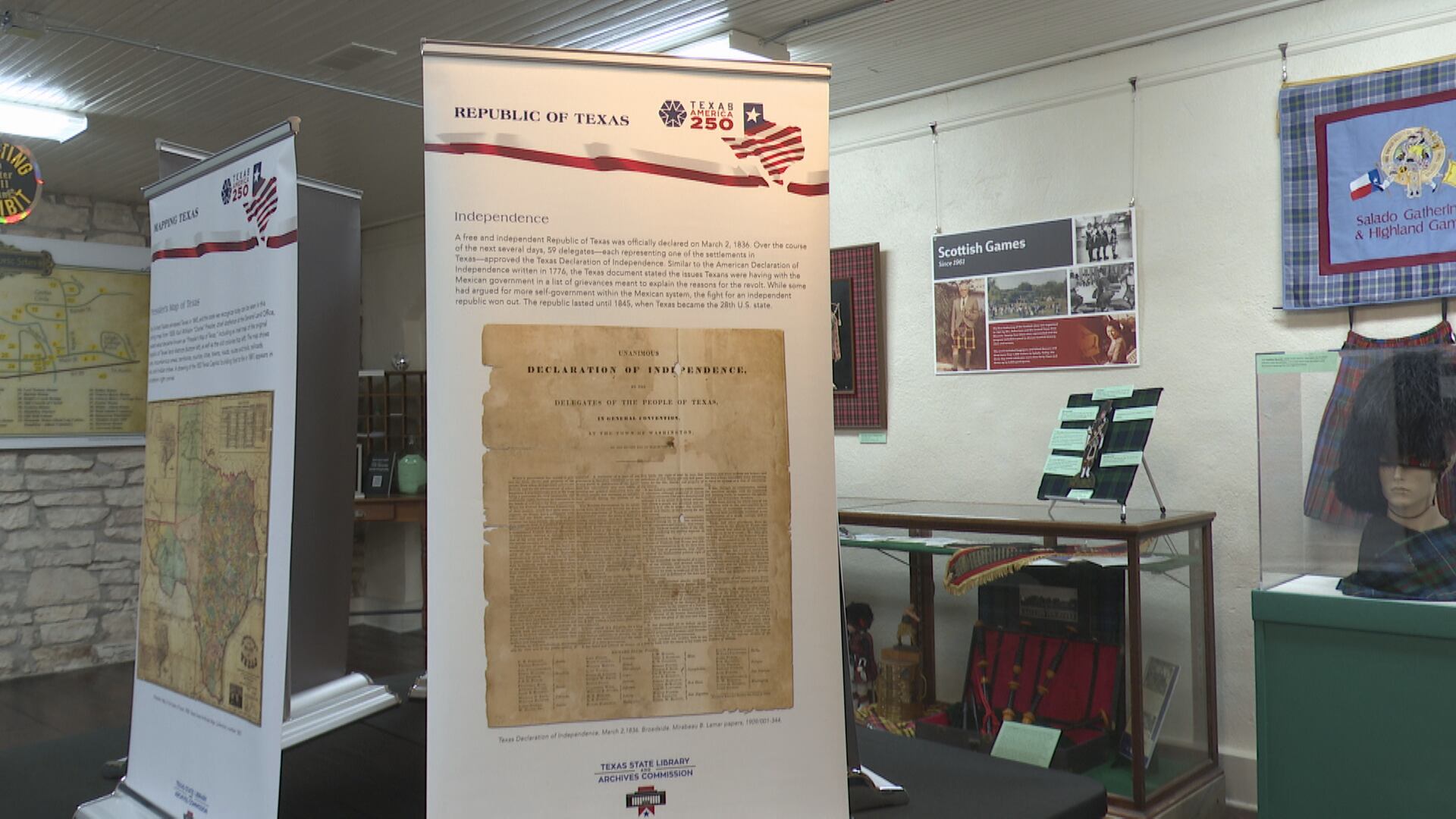 Salado Museum hosts traveling exhibit celebrating America’s 250th birthday