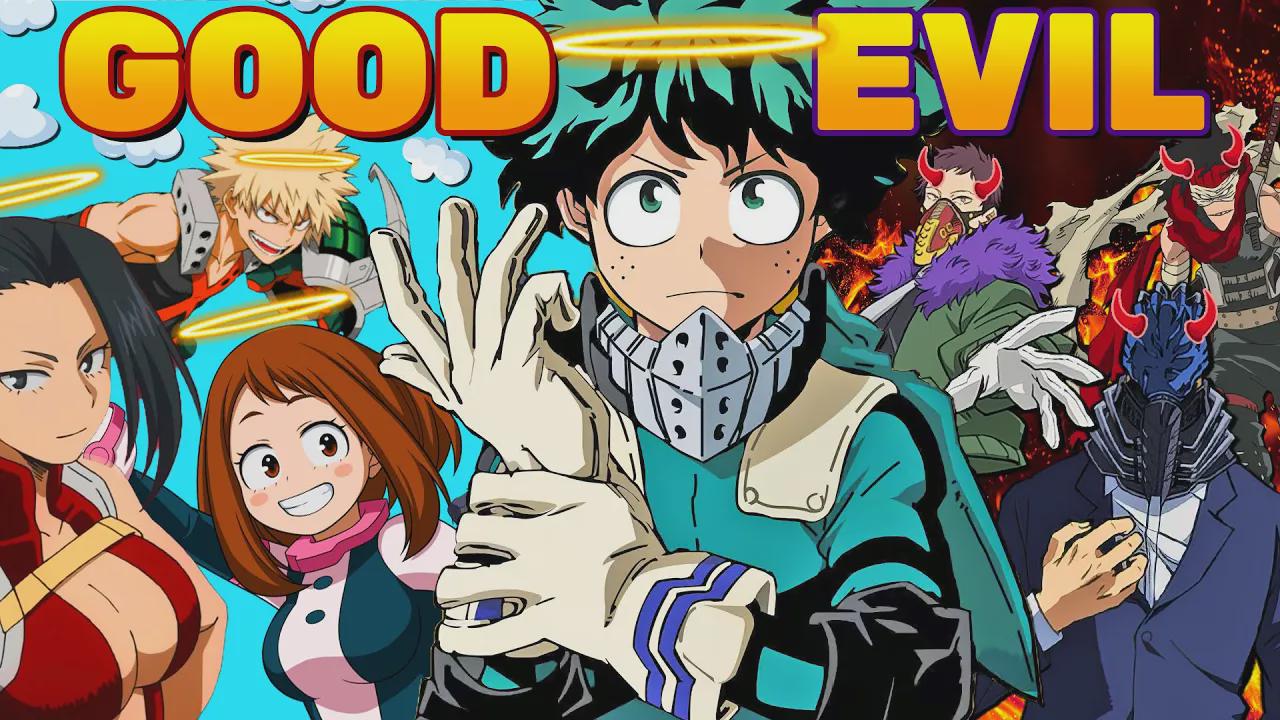 My Hero Academia characters: Good to evil