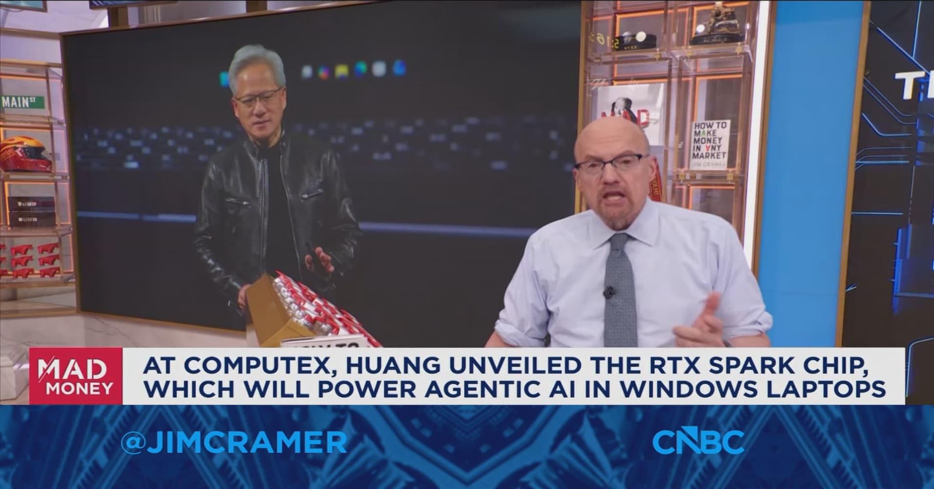 Jim Cramer recaps highlights from Nvidia CEO Jensen Huang's Computex speech