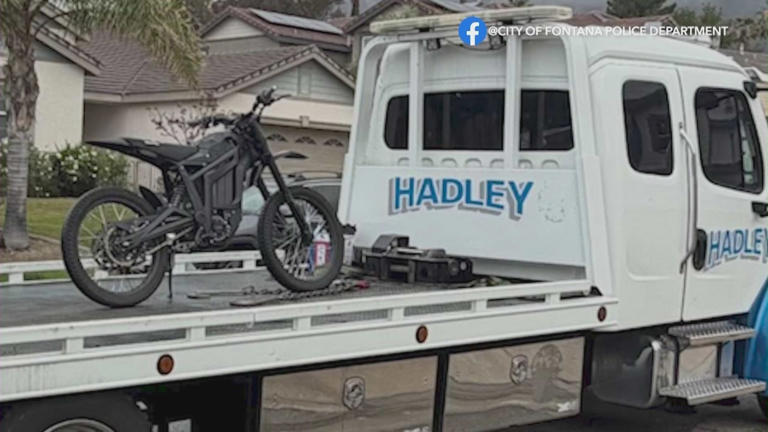 Fontana teen arrested after 4 separate pursuits on high-powered e ...