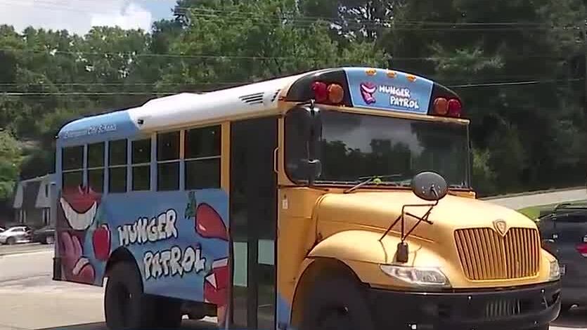 Enterprise Hunger Patrol bus hits the road for summer feeding