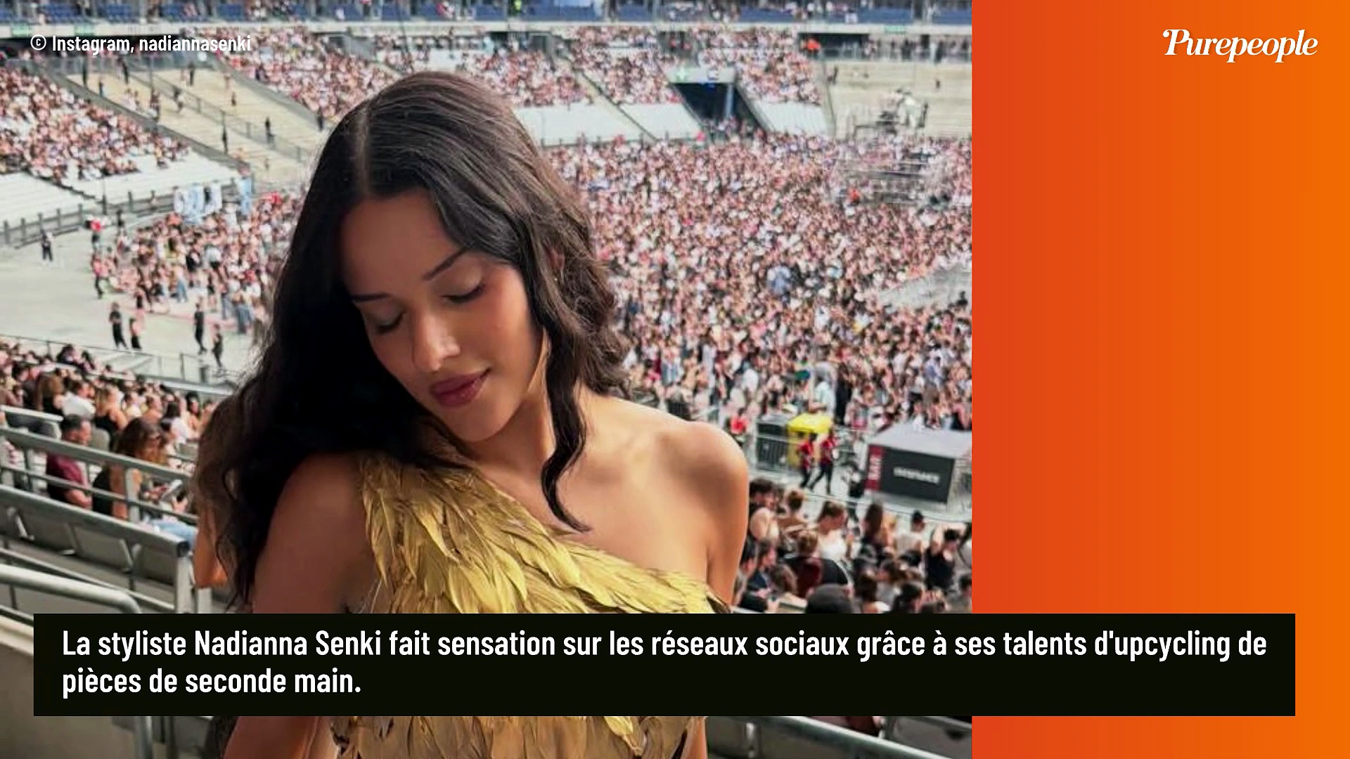 La jeune styliste Nadianna Senki reproduit la robe d’Aya Nakamura aux ...