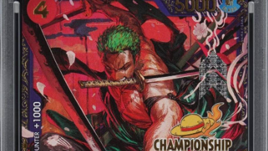 The only character outpacing Monkey D Luffy in the One Piece card market
