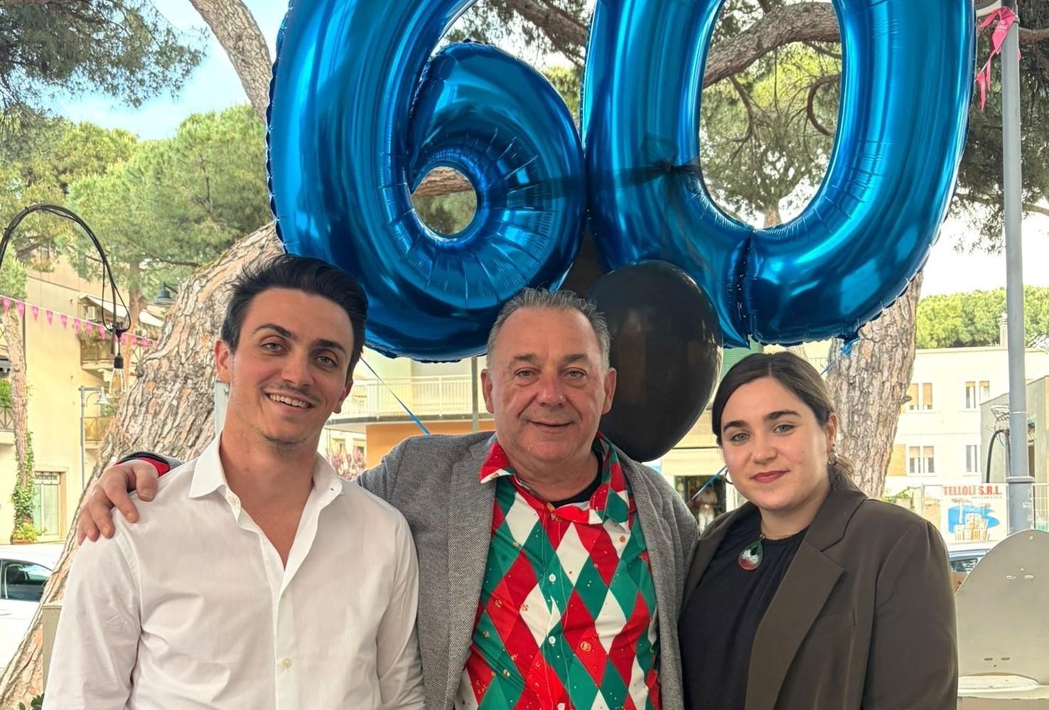 L’imprenditore 'sindaco' Paci ha compiuto 60 anni
