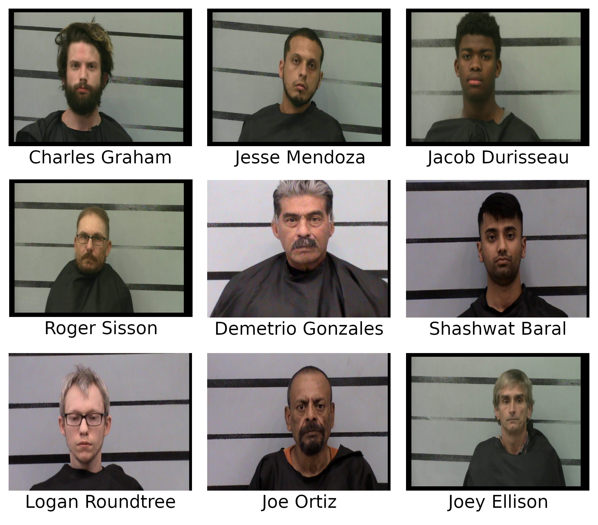 Nine arrested in Lubbock online solicitation undercover operation