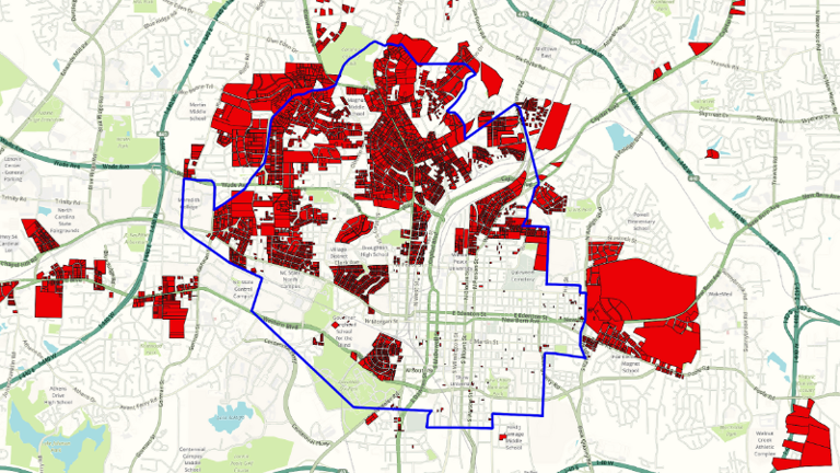 Wake's 14,000 red dots: See a century of housing restrictions on new ...