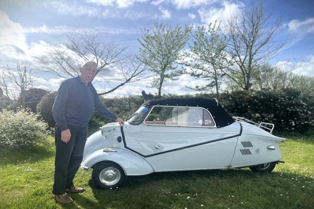 Car enthusiast to drive 400 miles in microcar from Taunton for charity