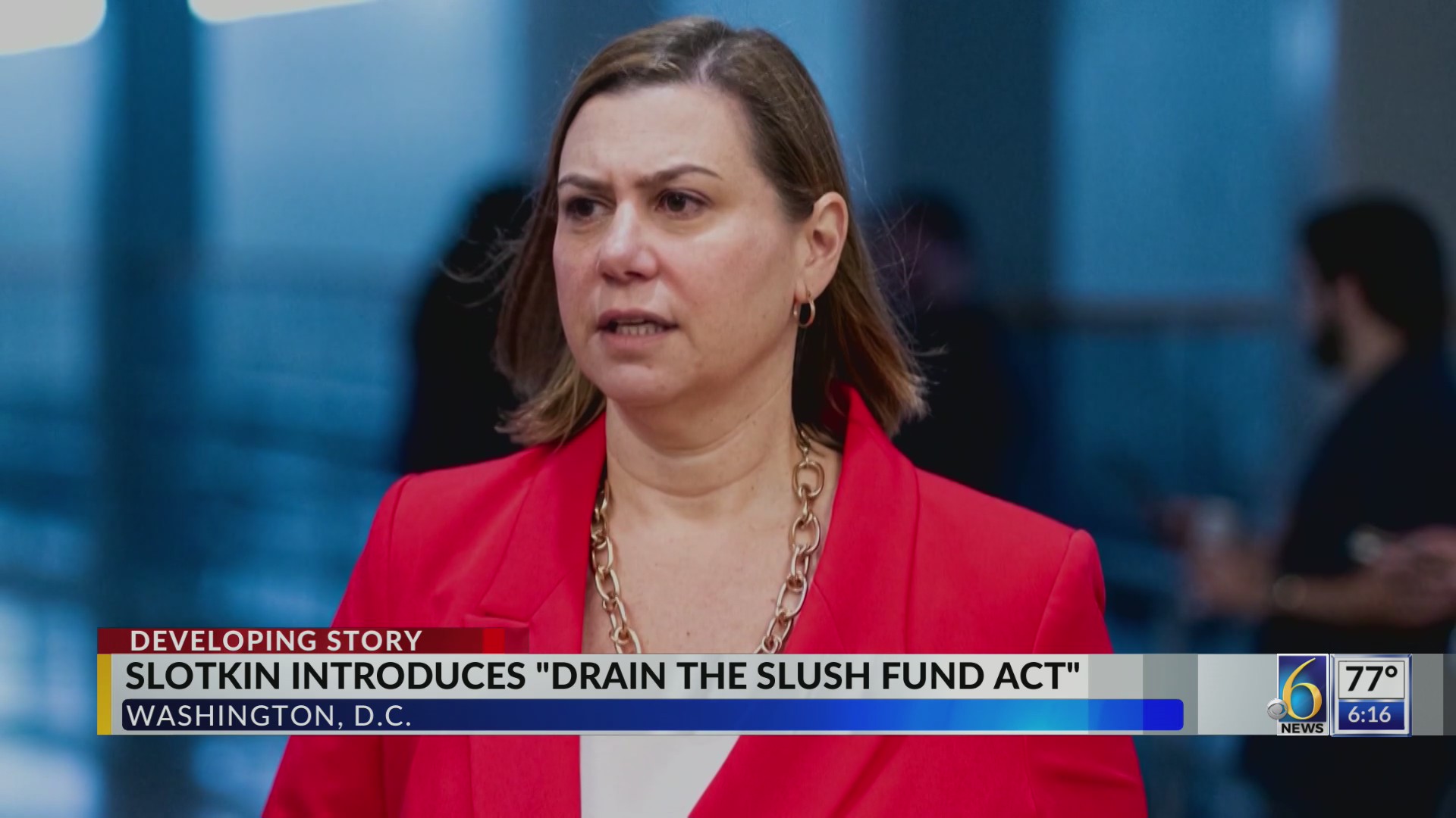 Slotkin introduces ‘Drain the Slush Fund Act’ to block Trump’s anti ...