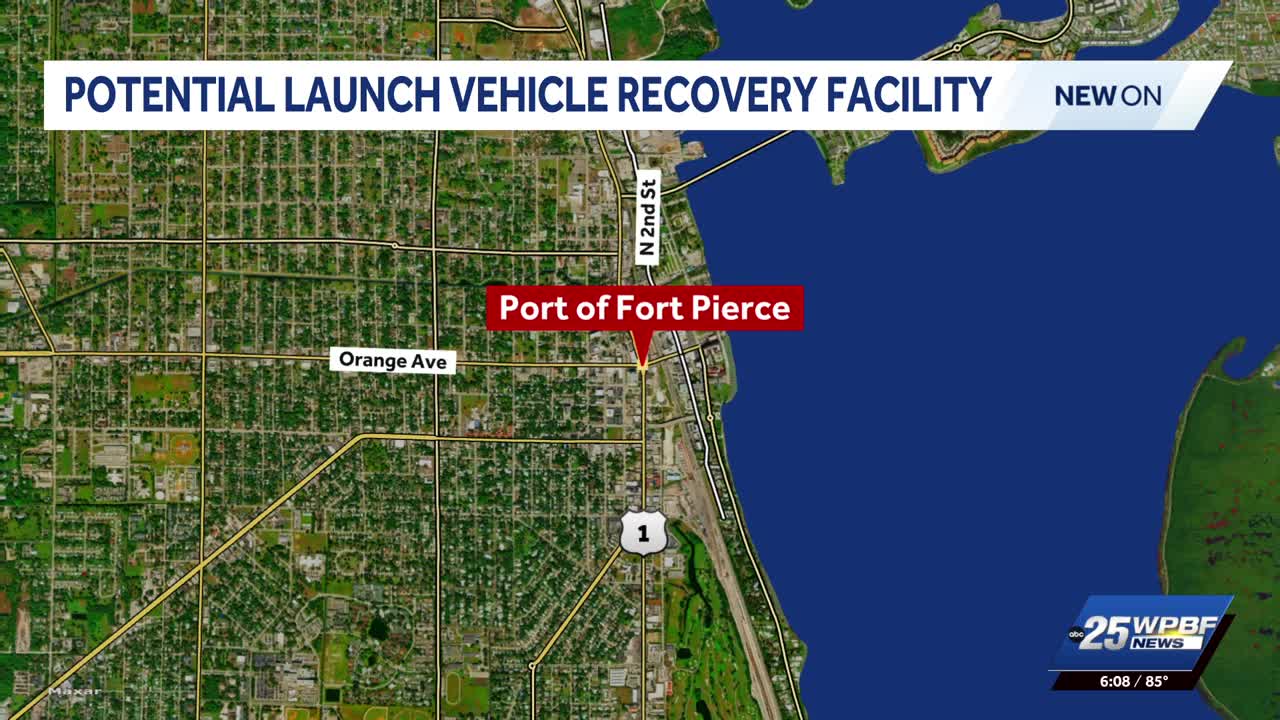 St. Lucie County discusses rocket recovery facility at Port of Fort Pierce