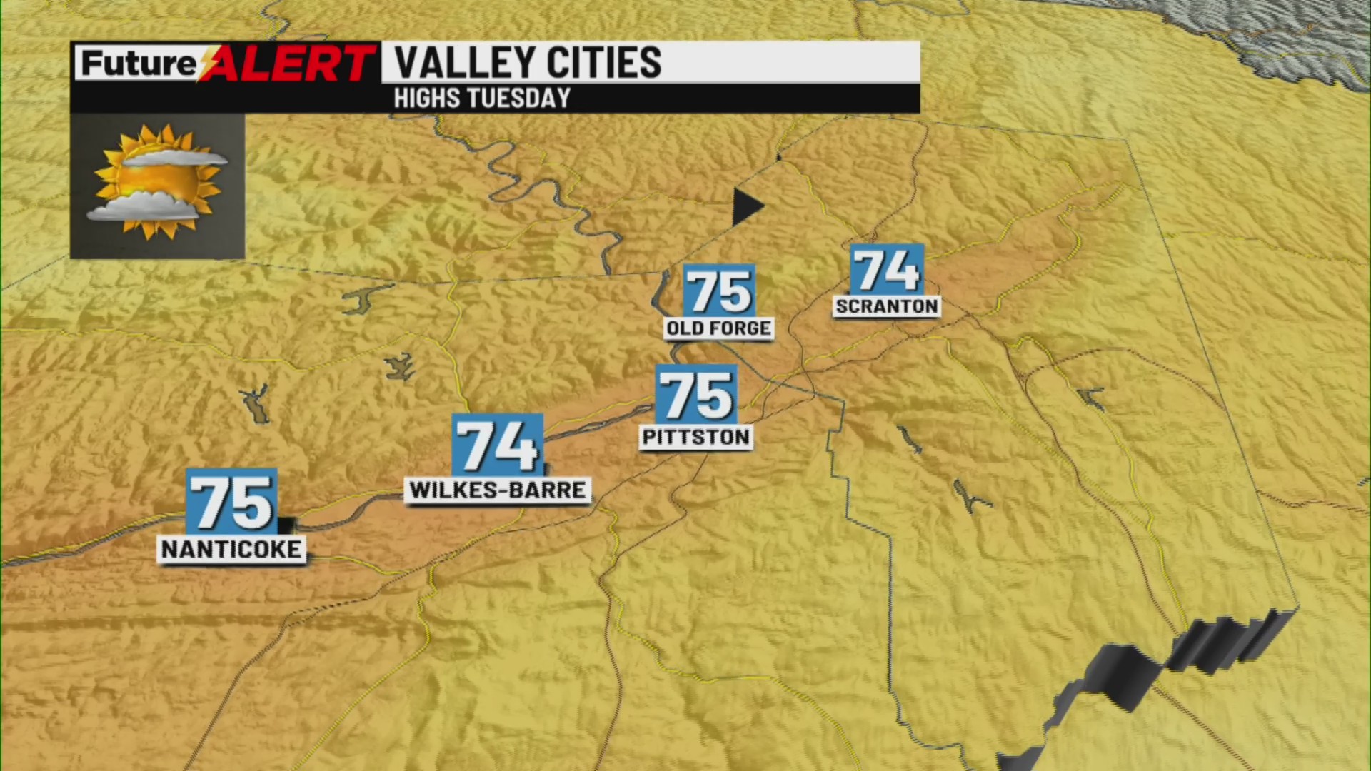 Wyoming Valley weather forecast - 06/01/26 - evening | 28/22 News