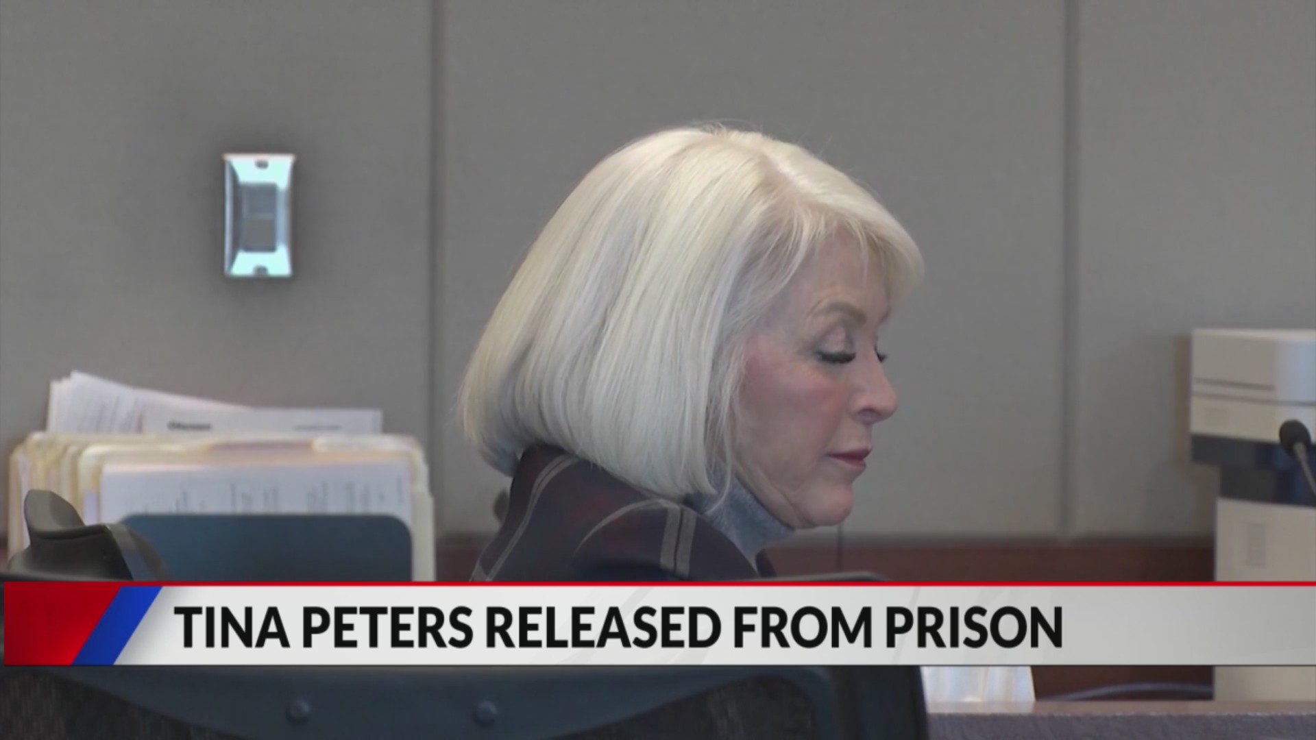 Tina Peters released from prison after sentence commutation