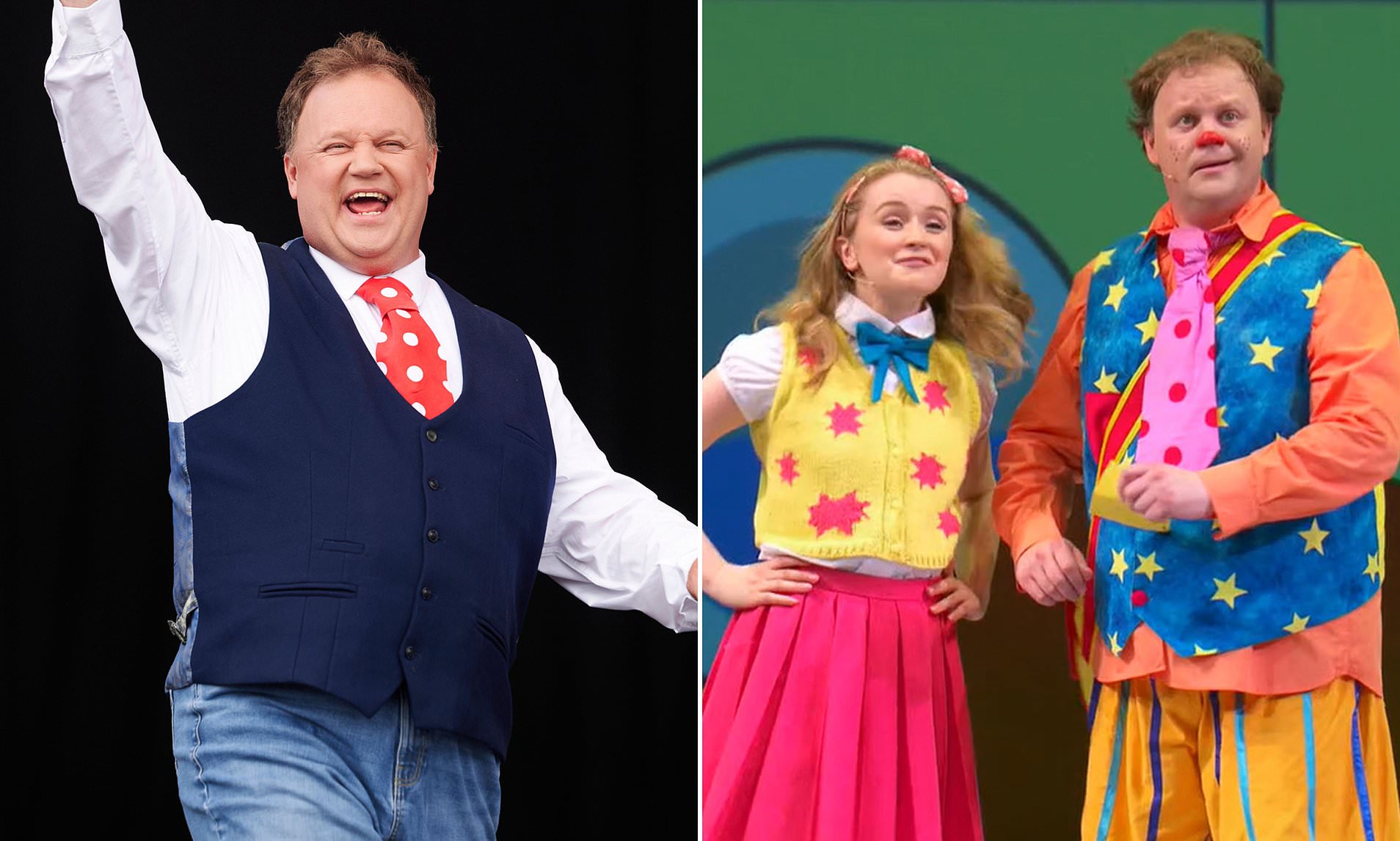 Mr Tumble's happily ever after: 'Workaholic' Justin Fletcher, 55 ...