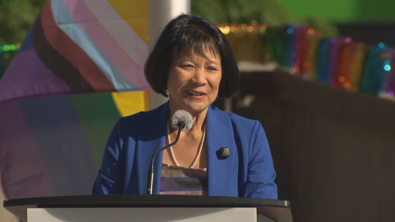 Mayor raises Pride flag at city hall, gives key to city to faith ...