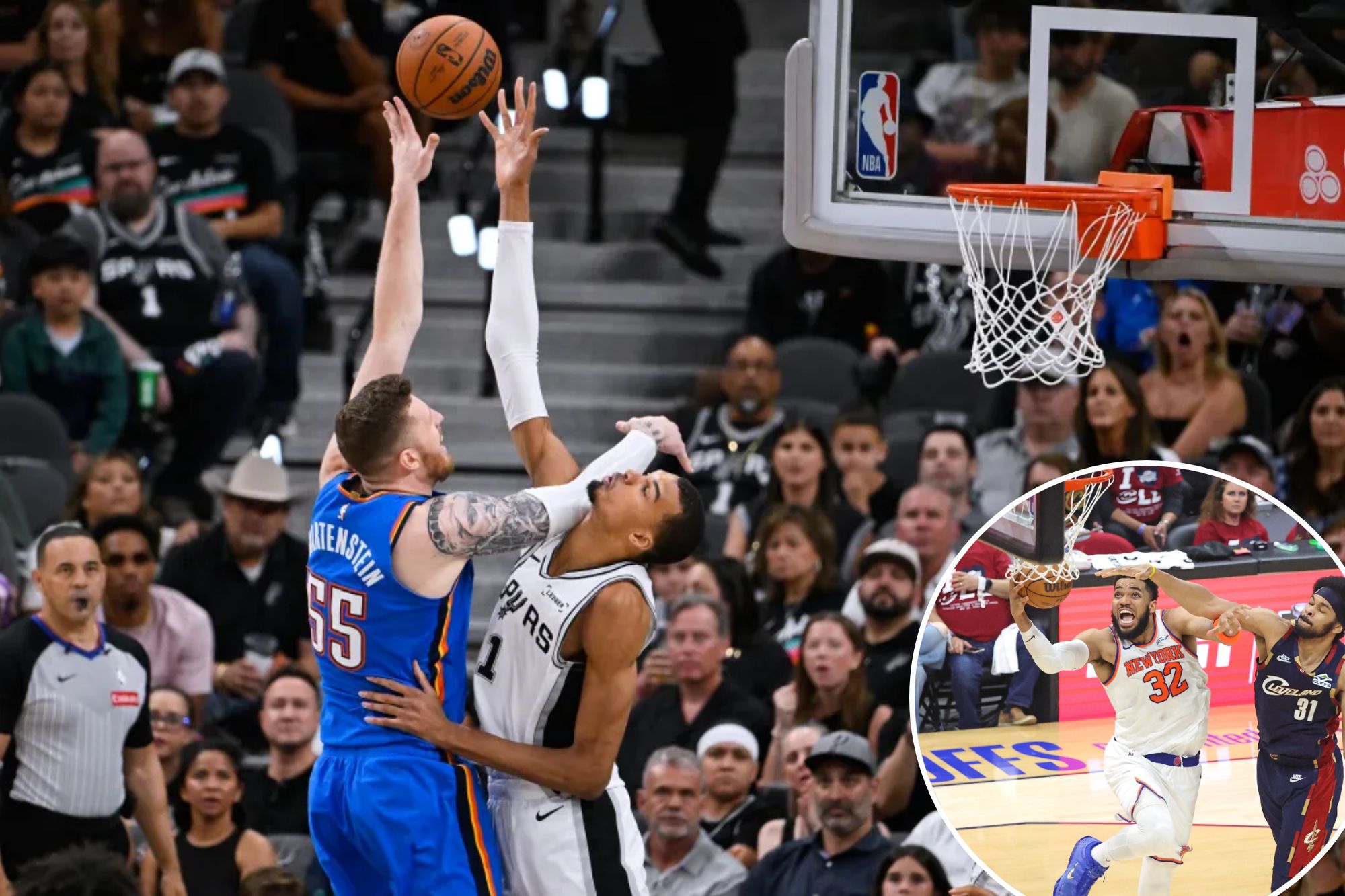 Knicks face giant challenge in keeping shot-blocking Victor Wembanyama ...