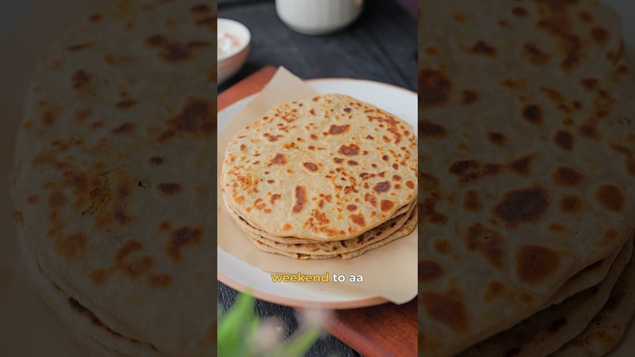 Quick & healthy breakfast sattu paratha and paneer power meal