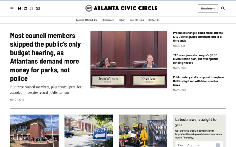 Nonprofit newsroom Atlanta Civic Circle closes after four years