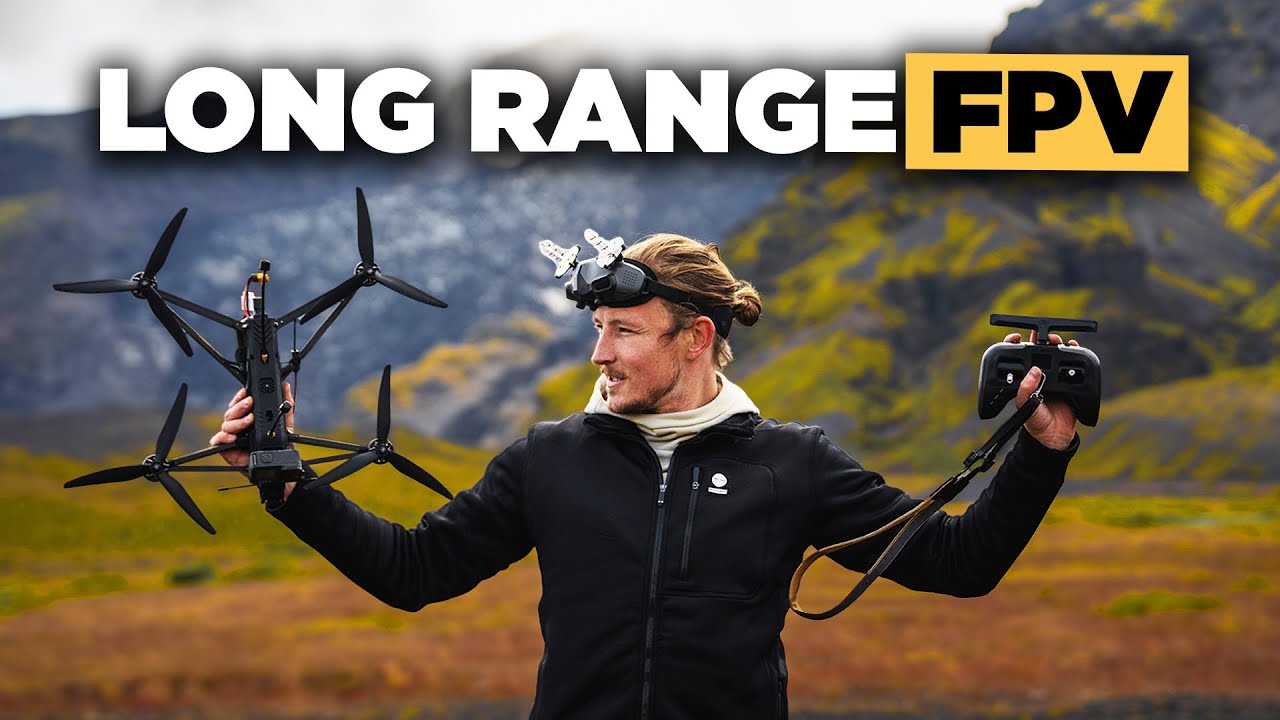 BTS FPV: Long range FPV flight with the HELION 10 in Iceland