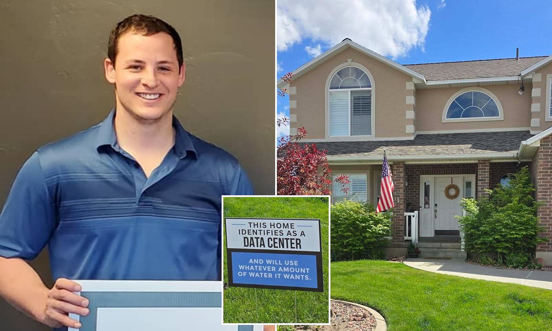 Utah man says his house identifies as data center as lawmakers curb ...