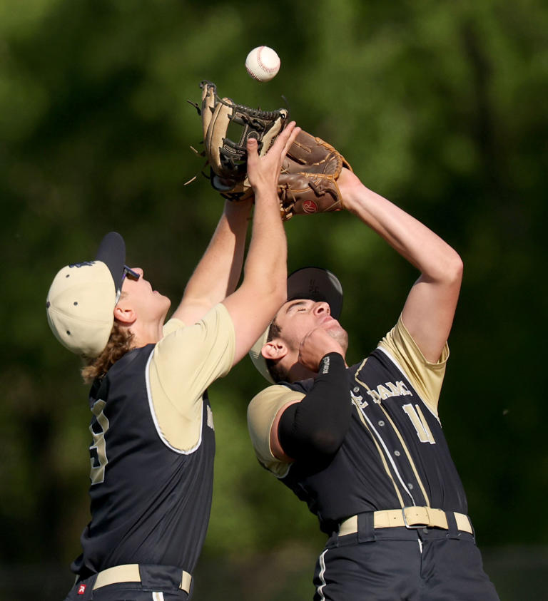 Utica Notre Dame baseball catches fire at right time for Class B crown ...