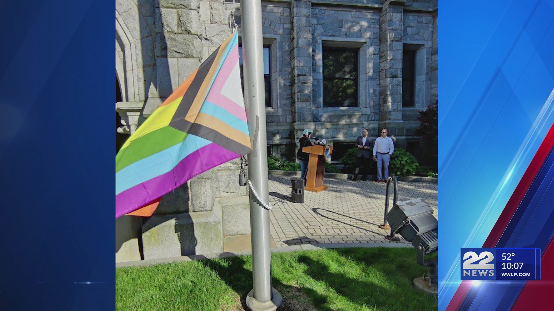 Holyoke starts Pride Month with annual flag-raising event
