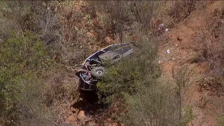 One man dead, another injured after ATV plunges 300 feet in Valley Center