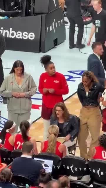 Caitlin Clark gets into heated exchange with coach during game with ...