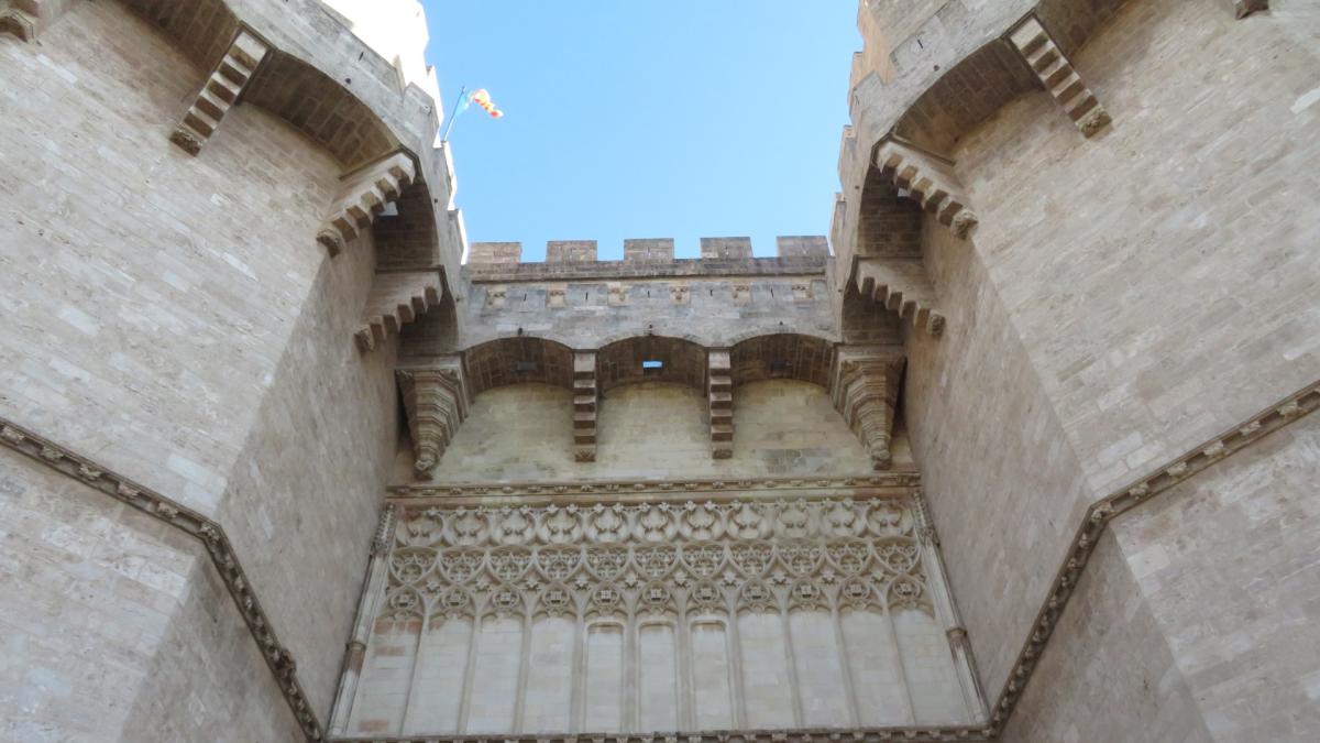 El baluarte de las Torres del Portal de Serranos