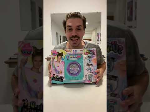 Fizemos um slime na máquina de lavar
