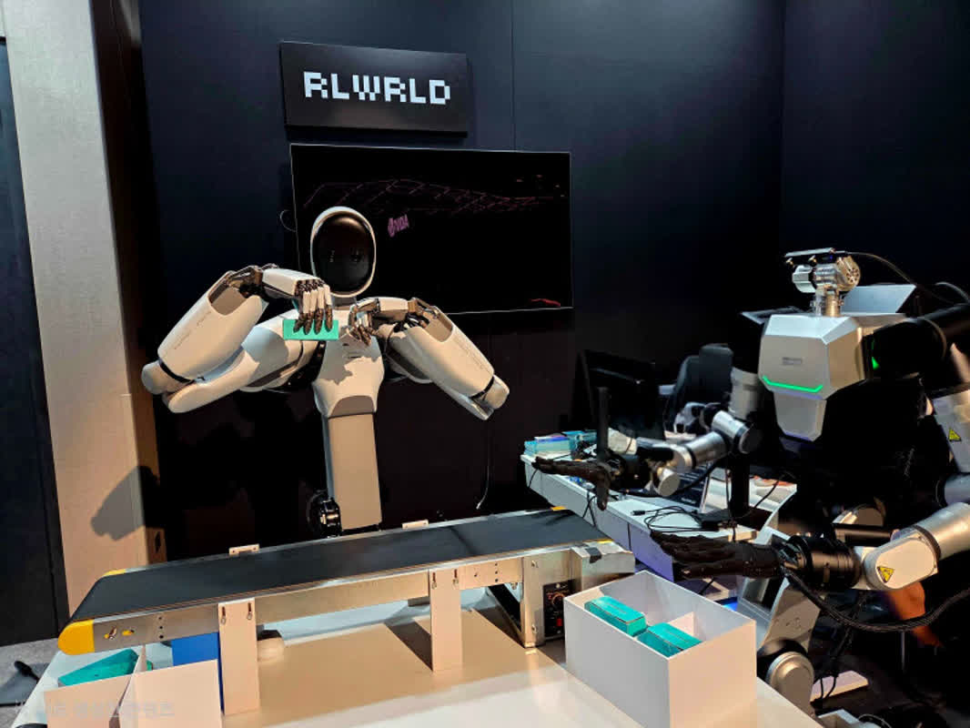 리얼월드, 엔비디아 GTC 타이베이 참가…RFM 'RLDX-1' 시연