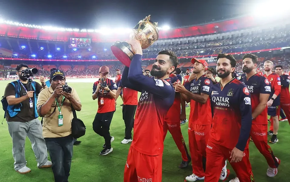 Kohli leads RCB to historic back-to-back IPL titles