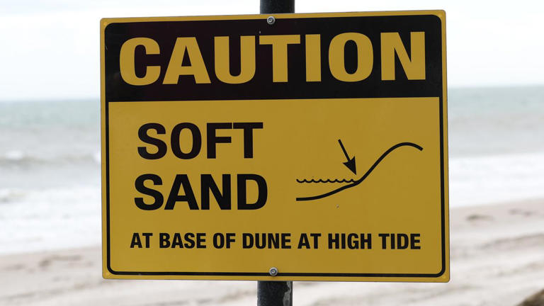 ‘Straight through’: Woman’s quicksand horror