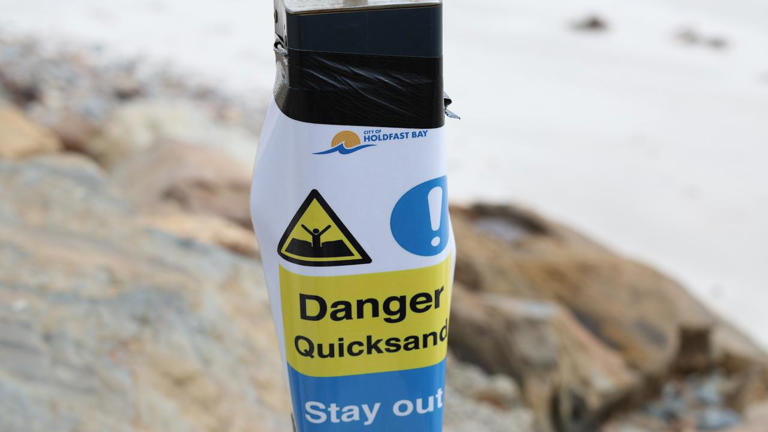 ‘Straight through’: Woman’s quicksand horror