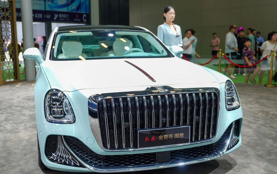 Hongqi Guoya debuts in Russia at nearly double China price