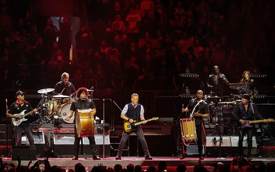 Springsteen’s sold-out protest festival contrasts Trump concert collapse
