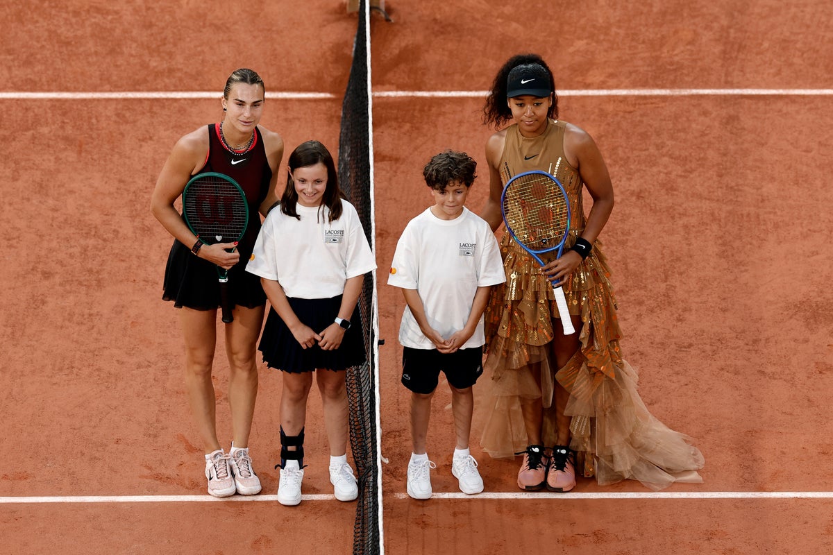 Osaka battles Sabalenka in late-night French Open blockbuster