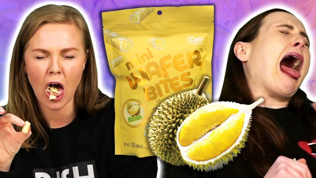 New Thai snacks featuring durian rolls put to the Irish test