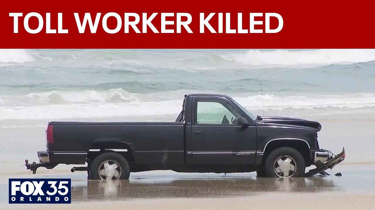Worker killed after truck crashes through Daytona Beach toll booth